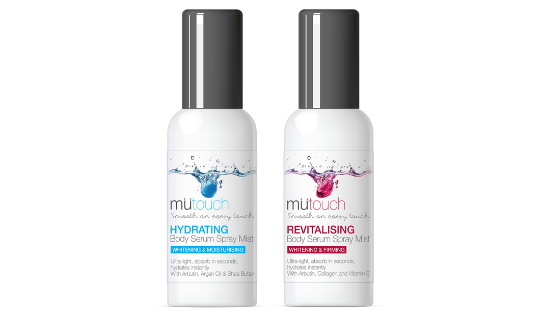 Mutouch Body Serum Spray Mist body serum spray pertama di Indonesia