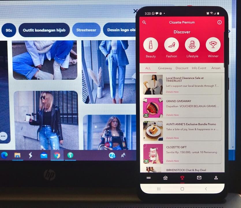 Clozette Indonesia Meluncurkan Aplikasi Khusus Untuk Perempuan - Scarf ...