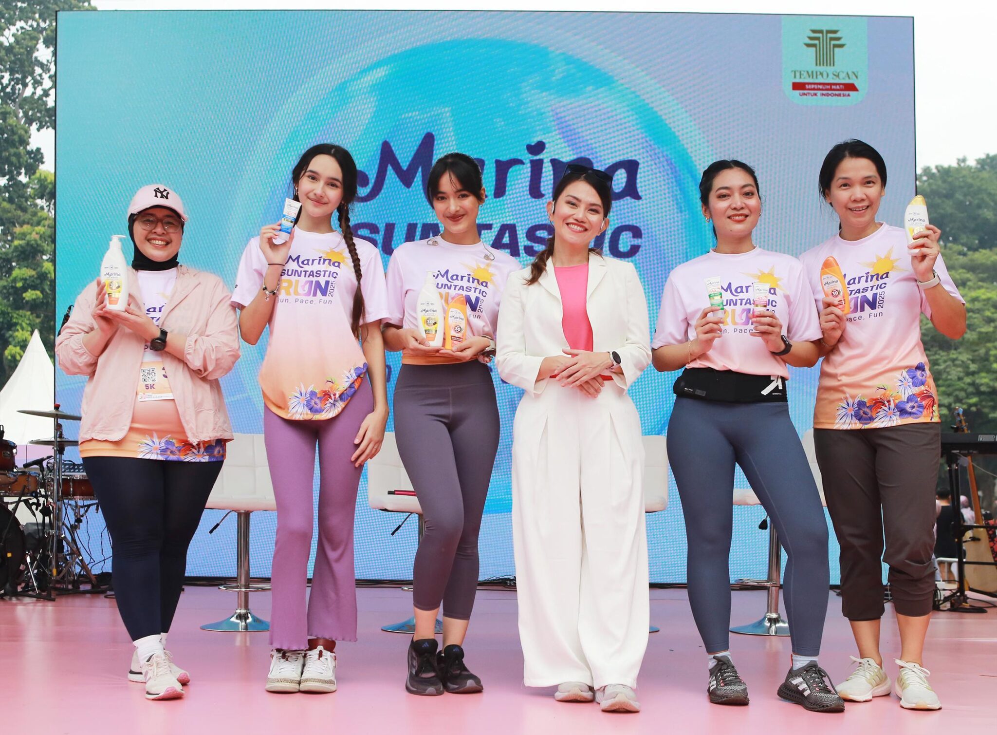 Marina Suntastic Run 2025, Semangat Perempuan Aktif di Bawah Terik ...