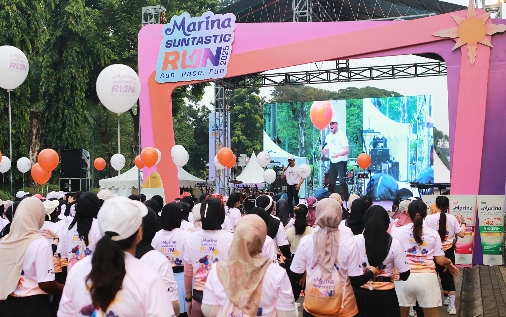 Marina Suntastic Run 2025, Semangat Perempuan Aktif di Bawah Terik ...